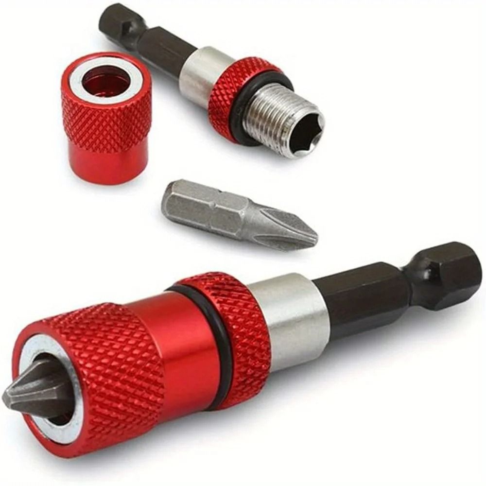 Portable Adjustable Screwdriver Bit Holder Steel Hex Shank Bit ...