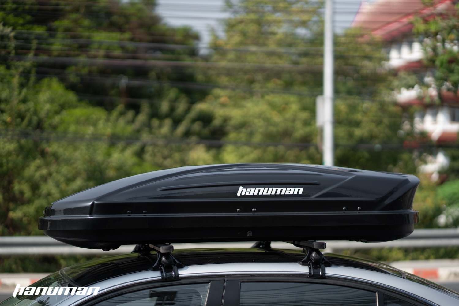 กล่องหลังคา Hanuman ขนาด 520L (Hanuman Roof Box) เฉพาะชุดกล่องหลังคา ...