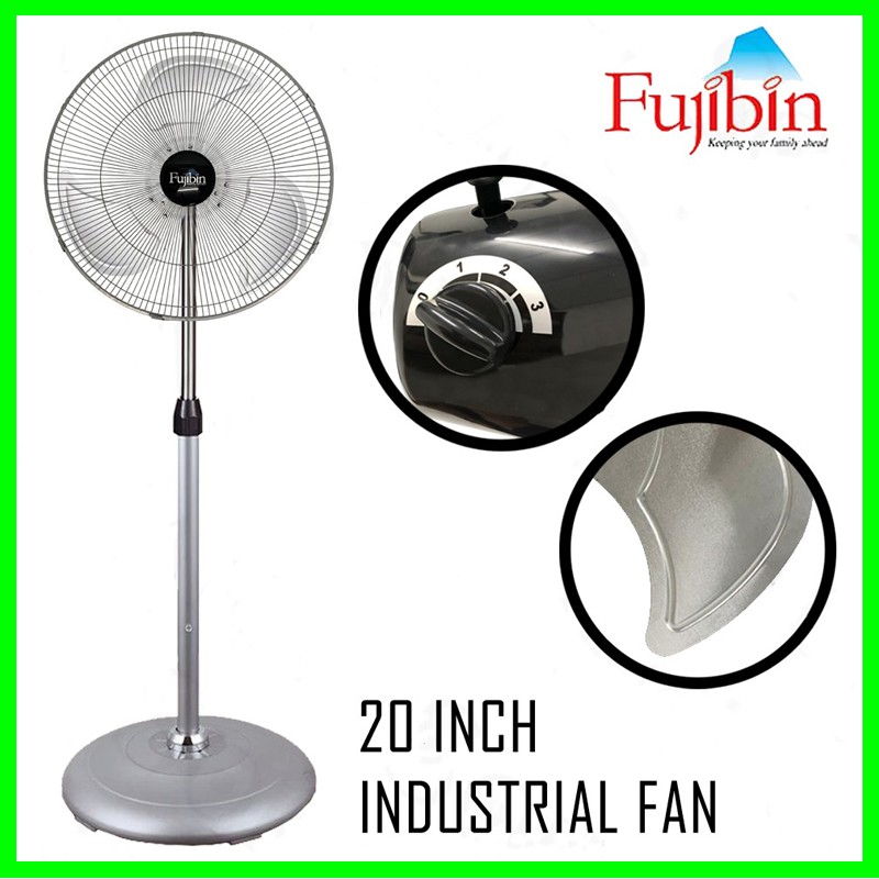 [READY STOK] kipas berdiri besar 20" 20 inci stand fan baru kedai makan ...