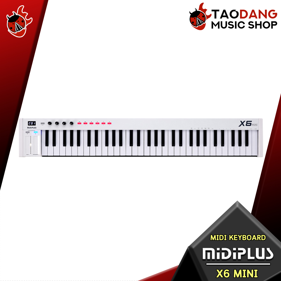 กทม.ปริมณฑล ส่งGrabด่วน มิดิคีย์บอร์ด Midiplus X6 Mini X4 Mini X3 Mini ...