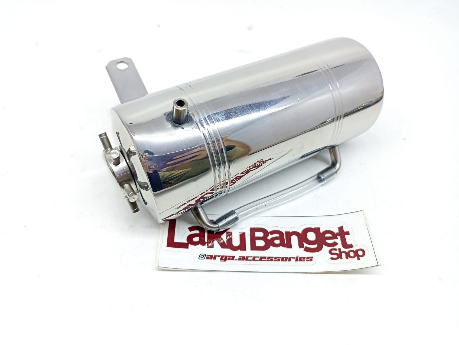 Botol oli samping rx king krum bahan stainless / tabung oli samping rx ...