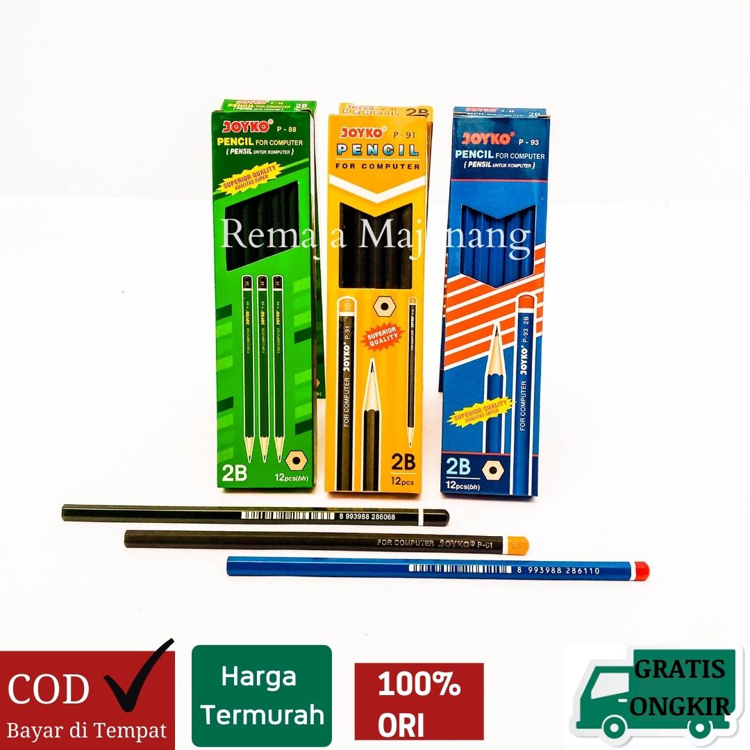 Pensil 2B Joyko P-88 Hijau (12 Pcs) / Pensil Joyko 2B | Lazada Indonesia Pensil 2B Joyko P-88 Hijau (12 Pcs) / Pensil Joyko 2B | Lazada Indonesia