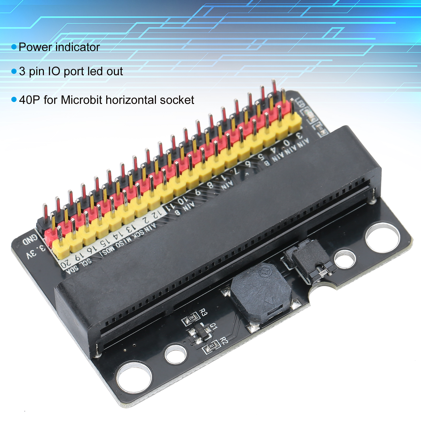 บอร์ดขยายสำหรับ Micro Bit GPIO Adapter สำหรับ IOBIT Kids Programming ...