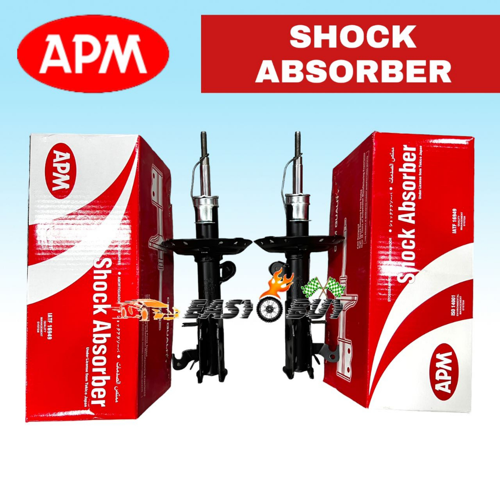 (100% ORIGINAL) APM Absorber Front Depan Honda City TMO Jazz GE TFO ...