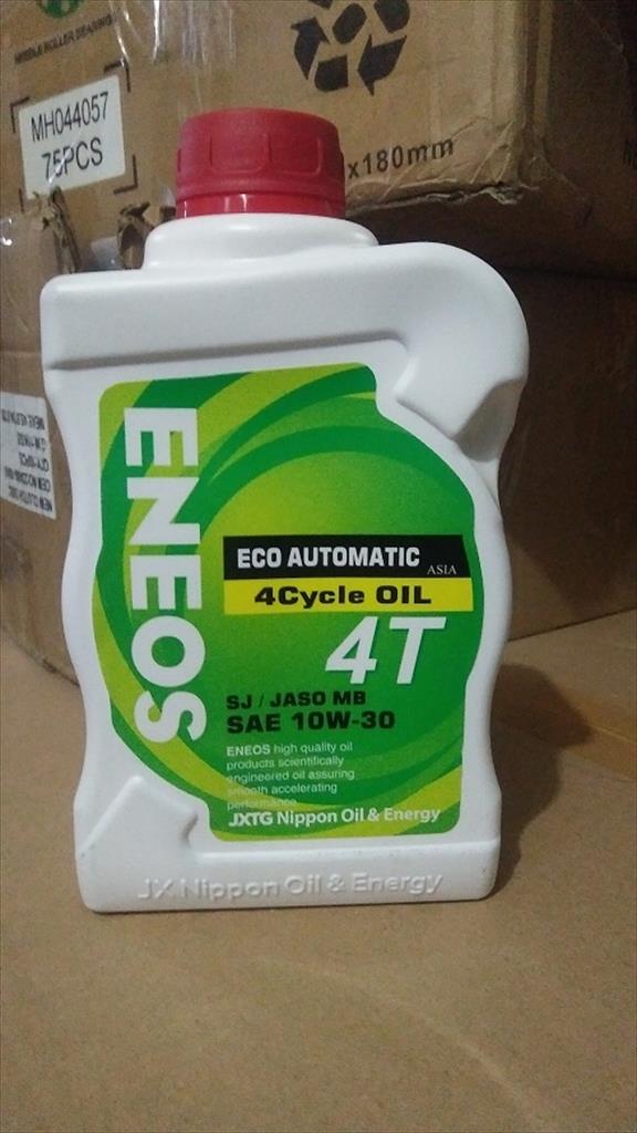 Oli Mesin Motor Eneos ECO 4T Matic 10W-30 SJ JASO MB Original 1 Liter | Lazada Indonesia