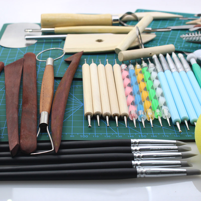 Ceramic Clay Tools Set For Pottery Sculpting Double Sided Modeling Kit ...