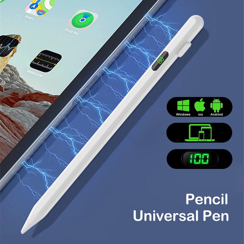 Universal Stylus Tablet Mobile Touch Pencil With Digital Display For ...