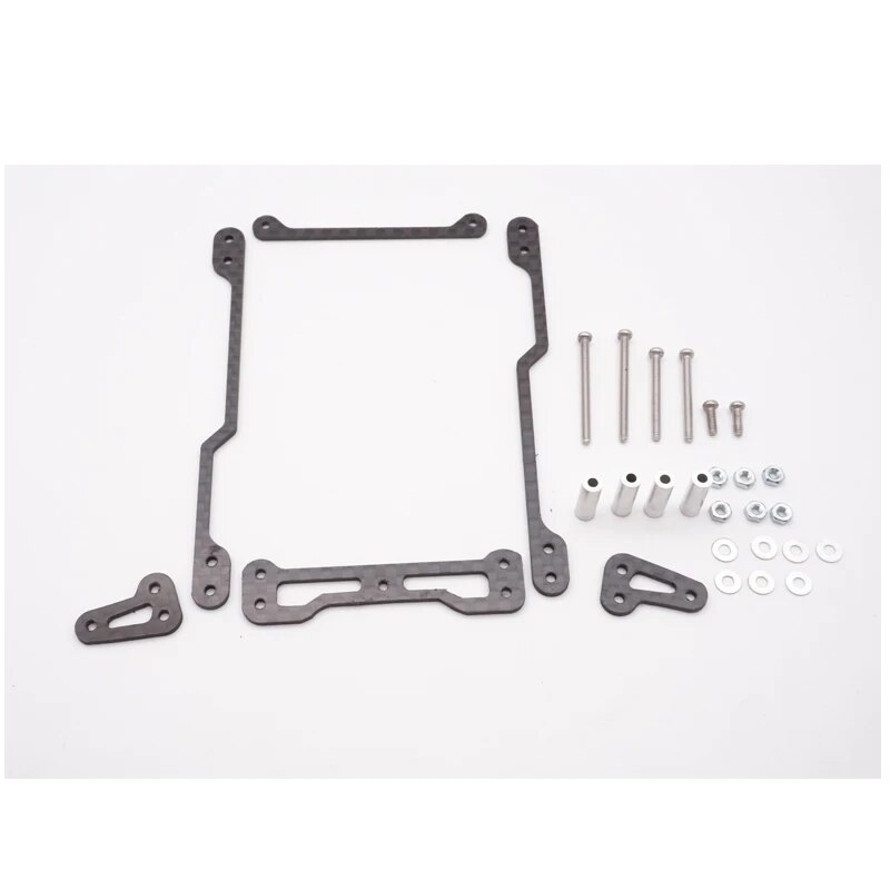 มินิ4WD 1.5มิลลิเมตรคาร์บอนไฟเบอร์ทำเอง Tamiya Pars ร่างกายโคมไฟมวล D ...