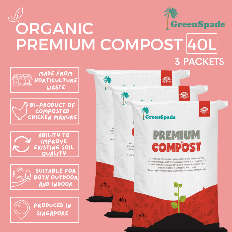 [BEST SELLING] Compost 40L - 3 Packets | Lazada Singapore