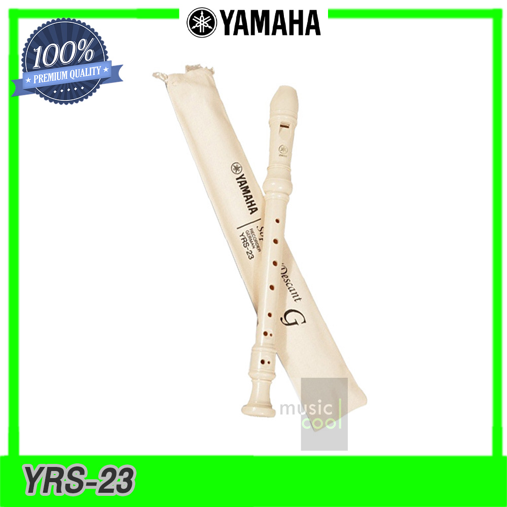 YAMAHA Soprano Recorder German System ขลุ่ยรีคอร์เดอร์ YRS-23 - THE ...