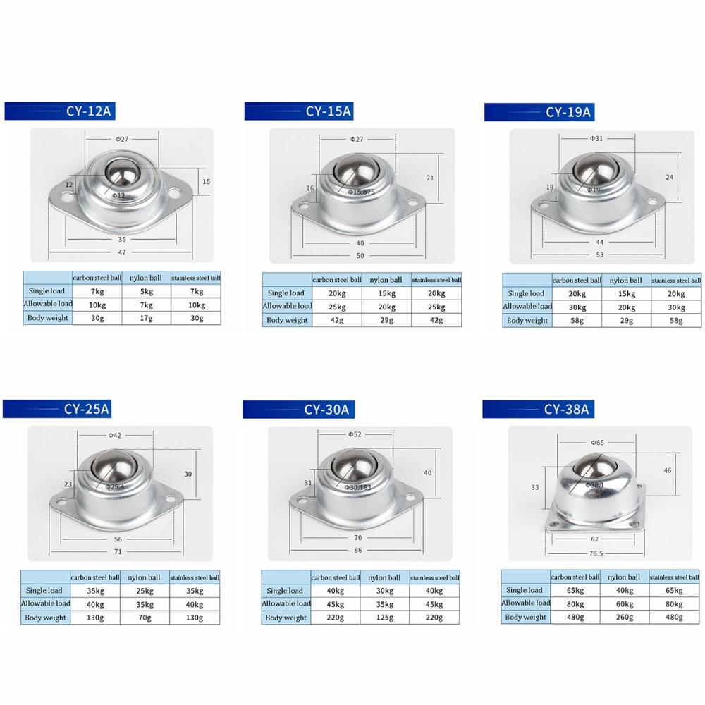 Strong Bearing Multi Sizes Metal for Moving Box,Table Stainless Steel ...