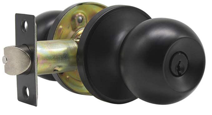 NIKAWA Cylindrical Lock 3871 Round Knob Room Door Lock, HDB lock, BTO ...