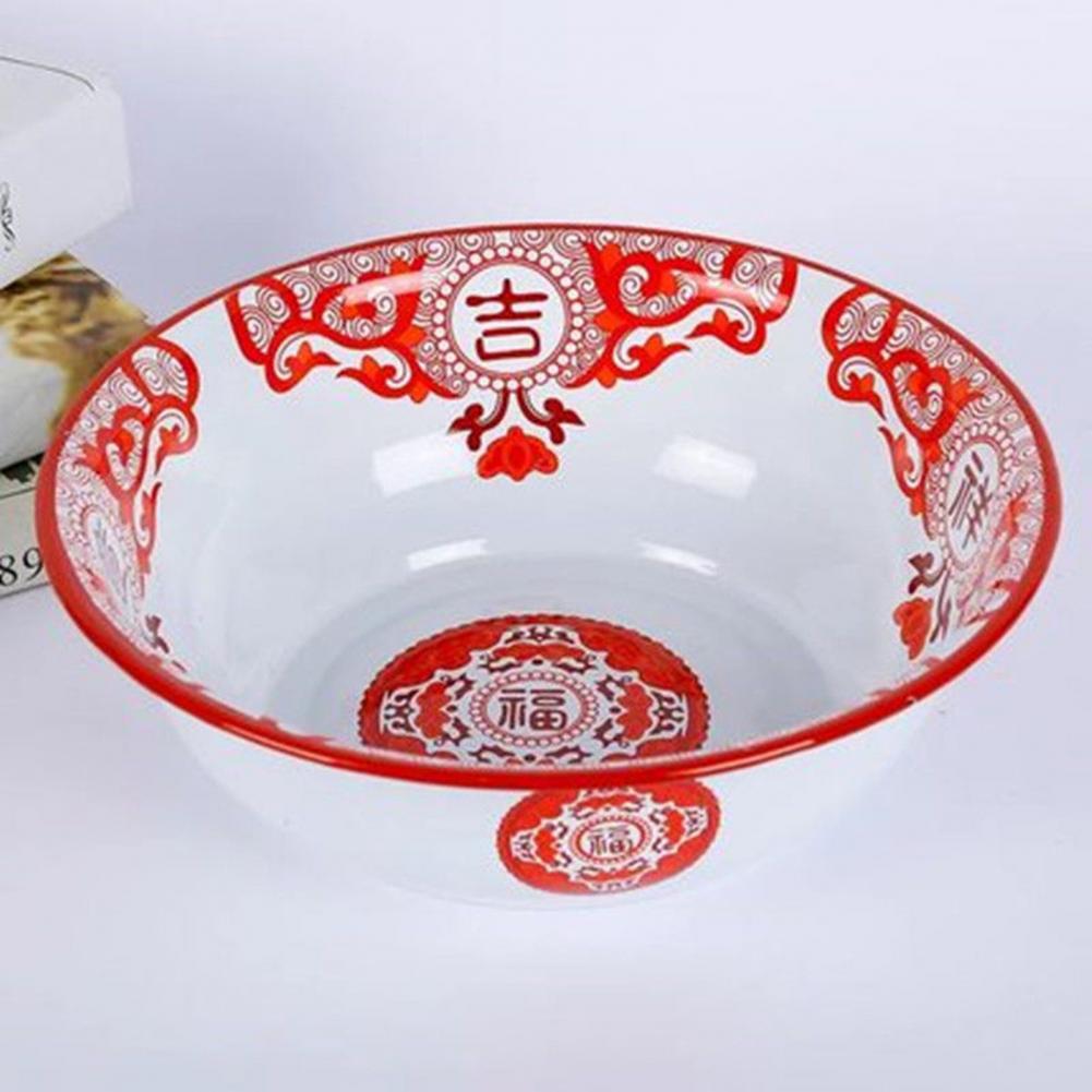 20/22/24 Cm Antique Enamel Bowl Food Basin Easy Clean Dishes Large ...