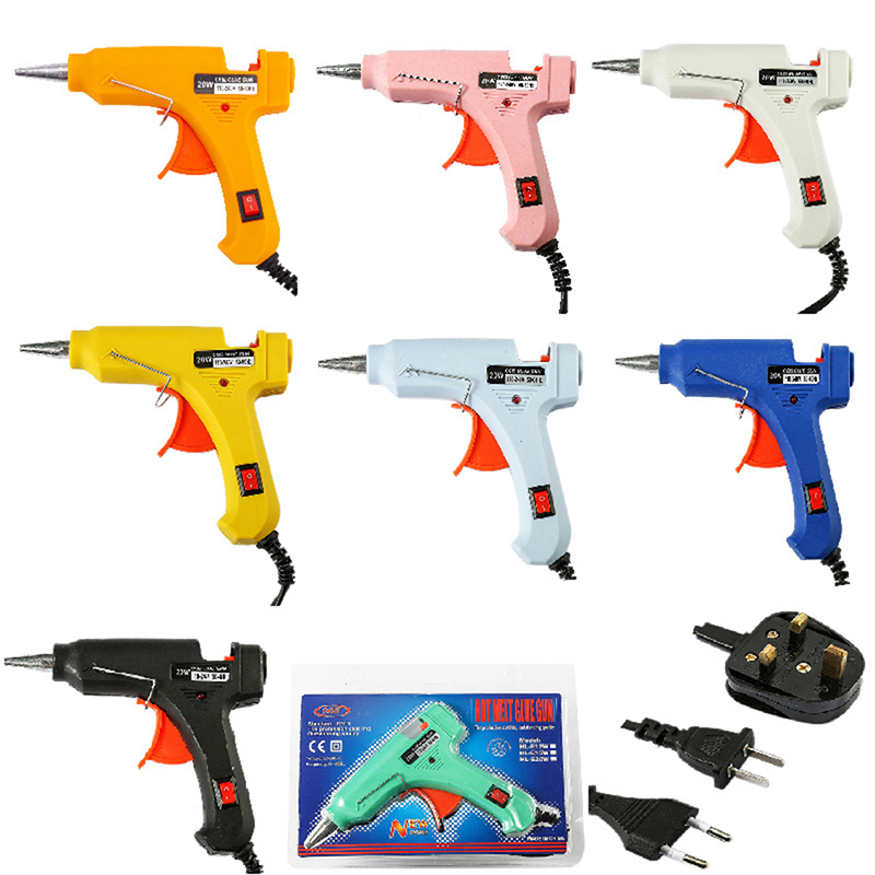 Hand Trumpet Large Temperature Hot Melt Glue Gun Thermostat 20W Silica ...