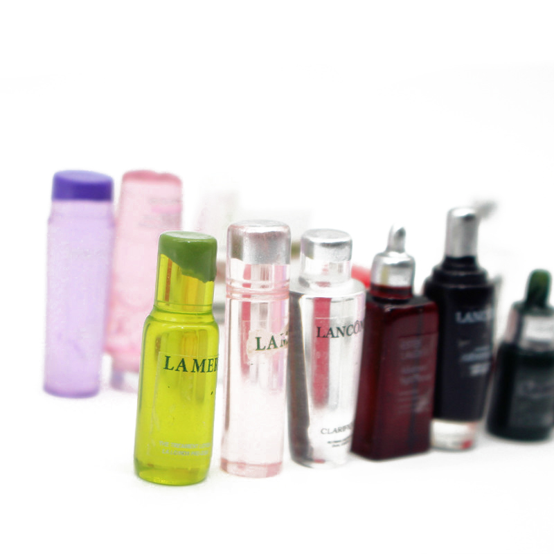 1/12 Dollhouse Mini Cosmetics Skin Care Products Set Dollhouse Bathroom ...