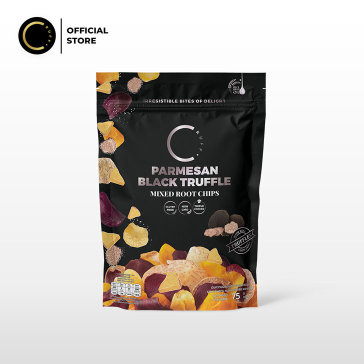 CRUFF Tasting Set [แพ็ค 3 ห่อ คละรสชาติ] - Cruff Snacks - ThaiPick