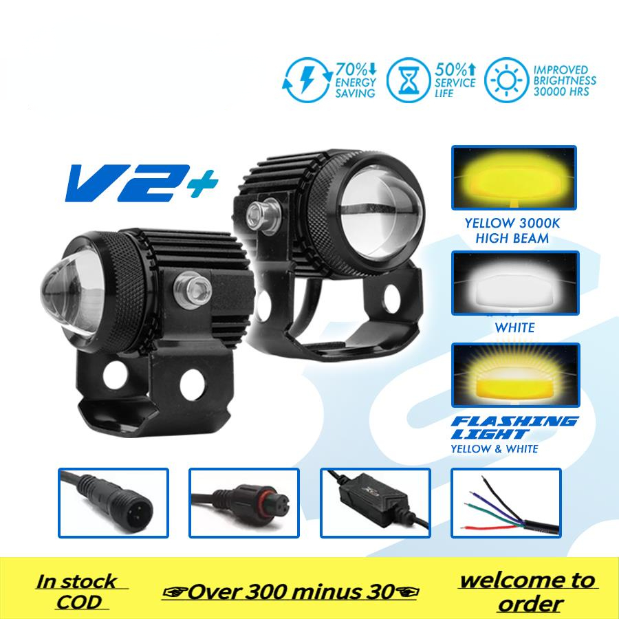 NEW COD Surfy Motorcycle Mini Driving Light V2+ with Flashing Light ...