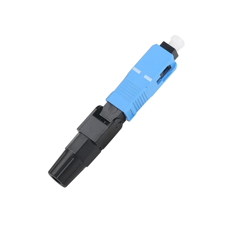 SC/UPC Fiber Optic Fast Connector Single Mode Fiber Optic Adapter FTTH ...