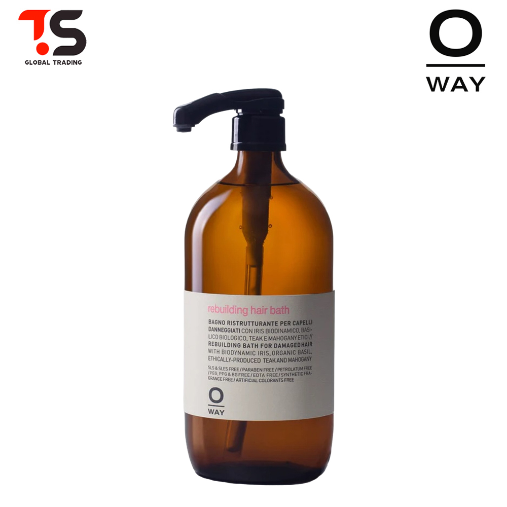 OWAY Organic Way Rebuilding Hair Bath 950ml (with/without Pump) - TS Global Trading | Lazada ...