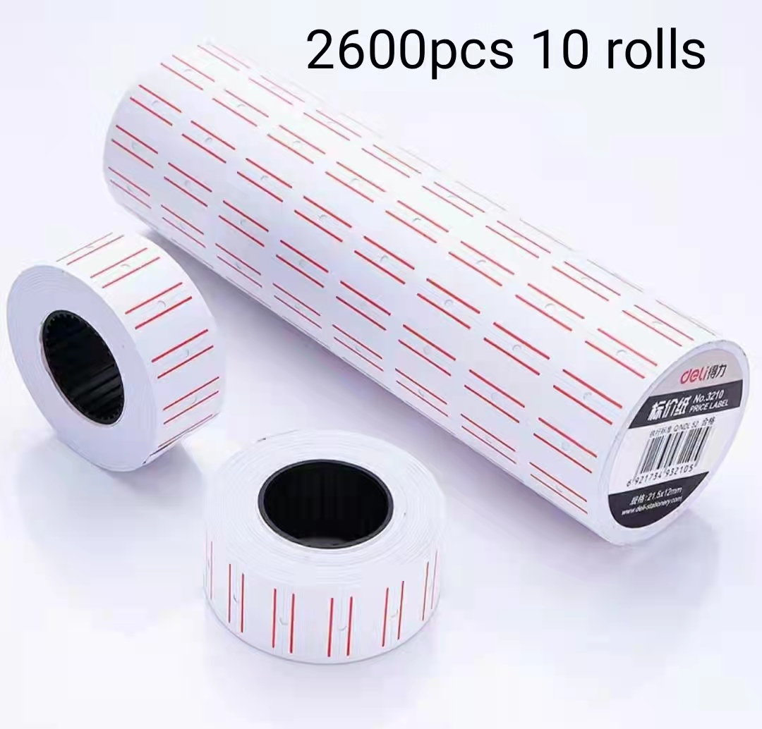 Durable Price Tag Label Paper MX5500 20 x 12mm Print Price Tag Label ...