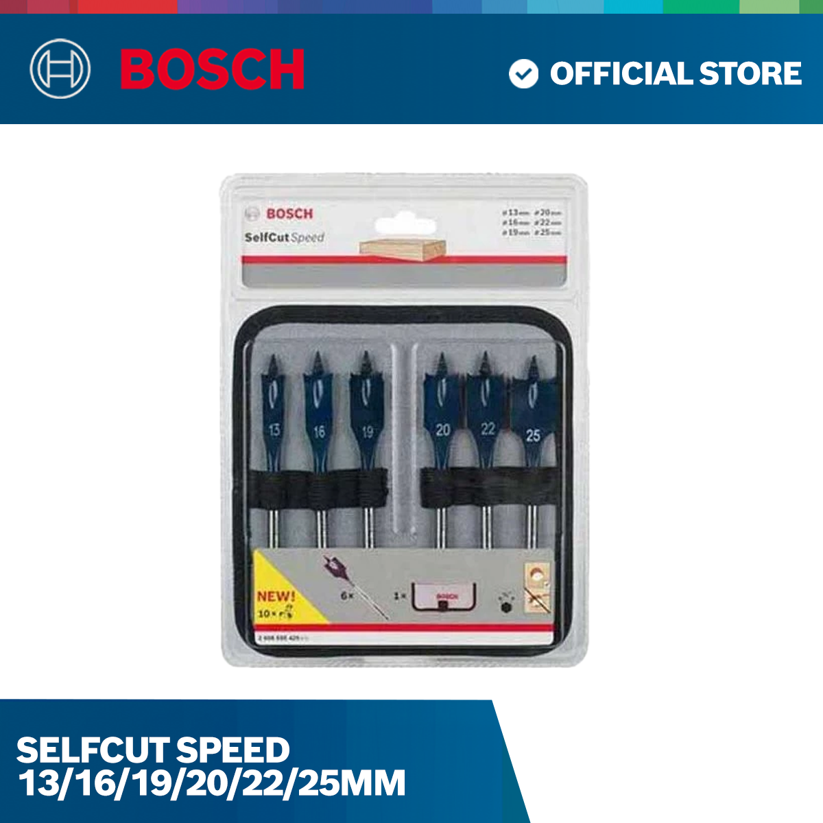 Bosch Self-Cut Speed Spade Bit 7-piece Set - Tools/Accessories | Lazada PH