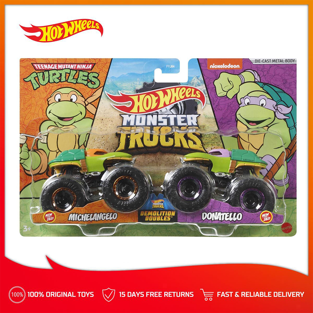 Hot Wheels 1:64 2pack Demolition Doubles Monster Trucks - Michael ...