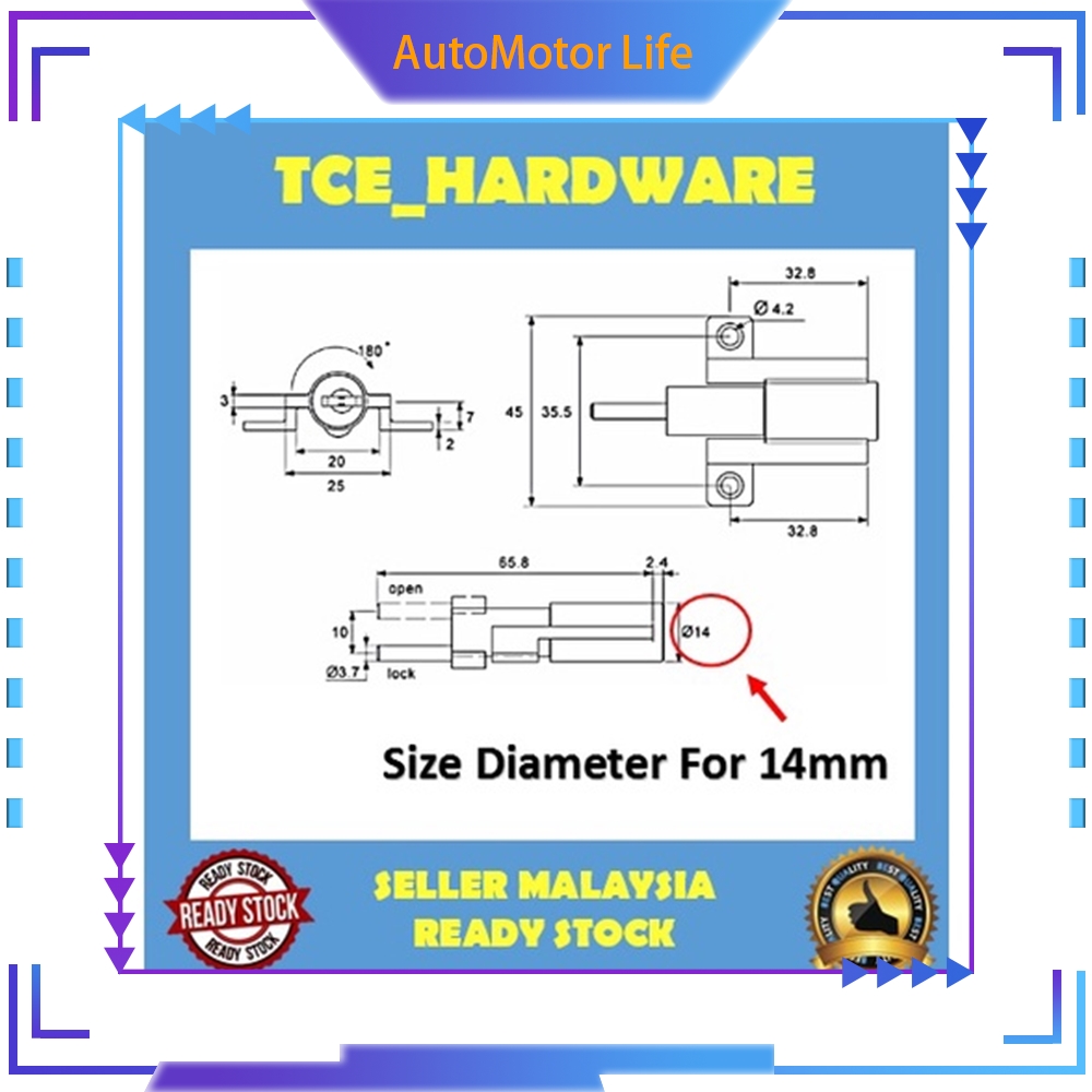 【Stylish】 Cabinet Lock With Key System Desk Drawer Wardrobe Cabinet ...