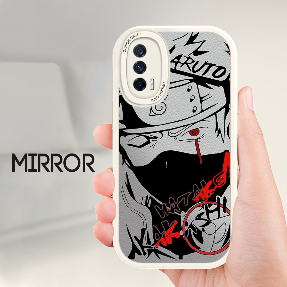 YYDS for Samsung A20S Back Cover Anime Naruto PU Leather Case Soft Thin ...