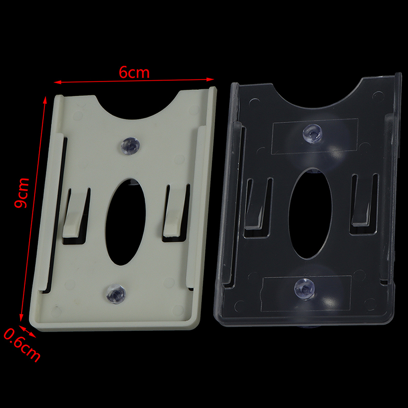 2PCS Brand New Card Holder For Windshield Glass Tag Durable ID IC Card ...