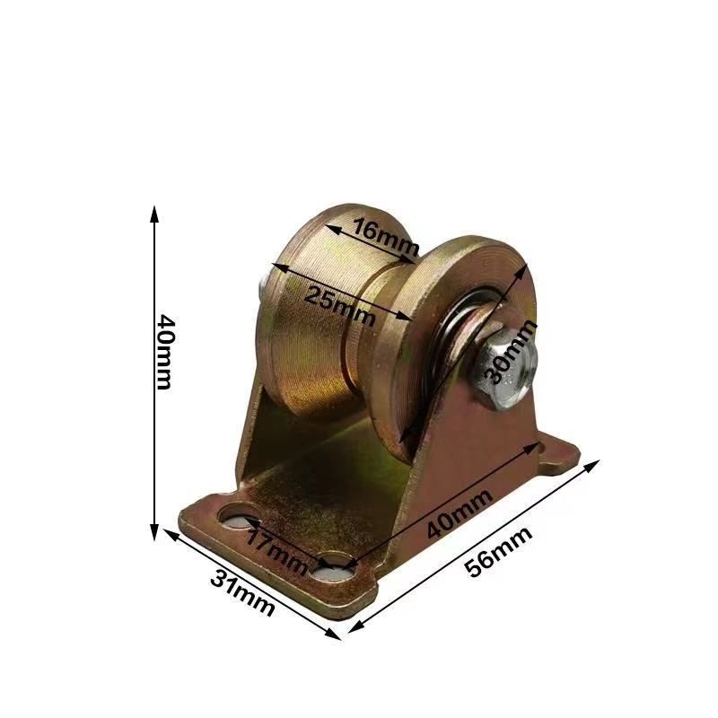 [local delivery]1pc 2 inches 3 inches V Groove gate roller wheel ...