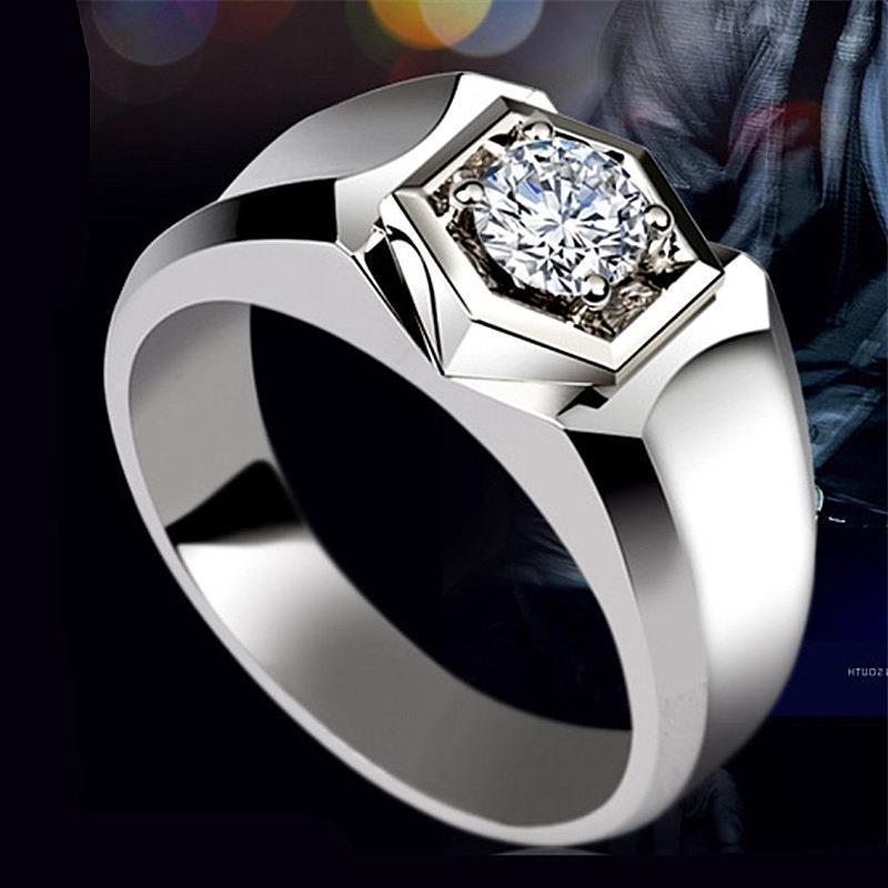 Men's Gods and Graceful Ring 2 karat Men's Diamond Ring Handsome ...
