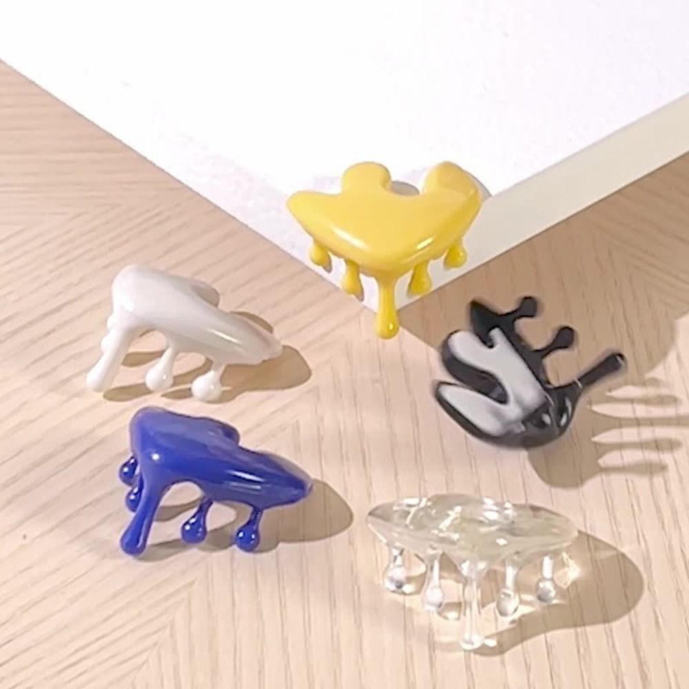 4pcs/set Silicone Children Anticollision Guards Drop Shape Protector ...