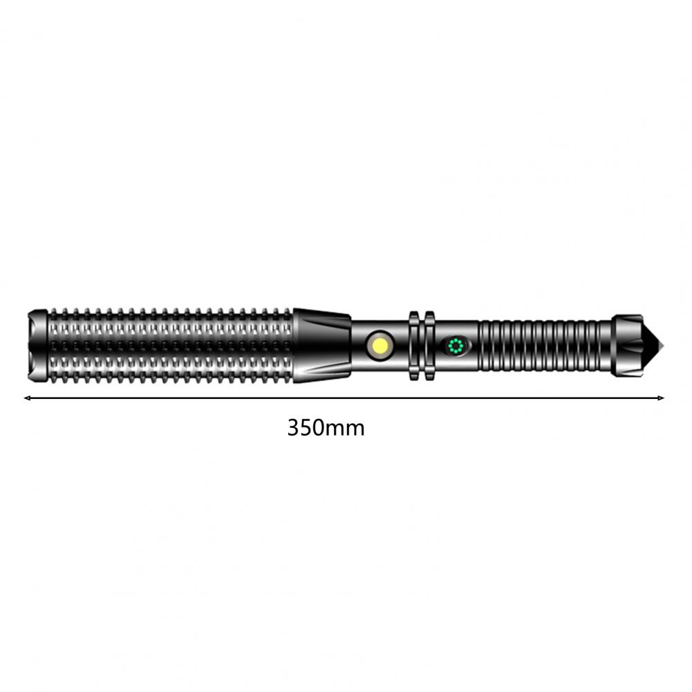 Outdoor Self Defense Led Flashlight Focusable Bat Tactical Batons Lamp ...