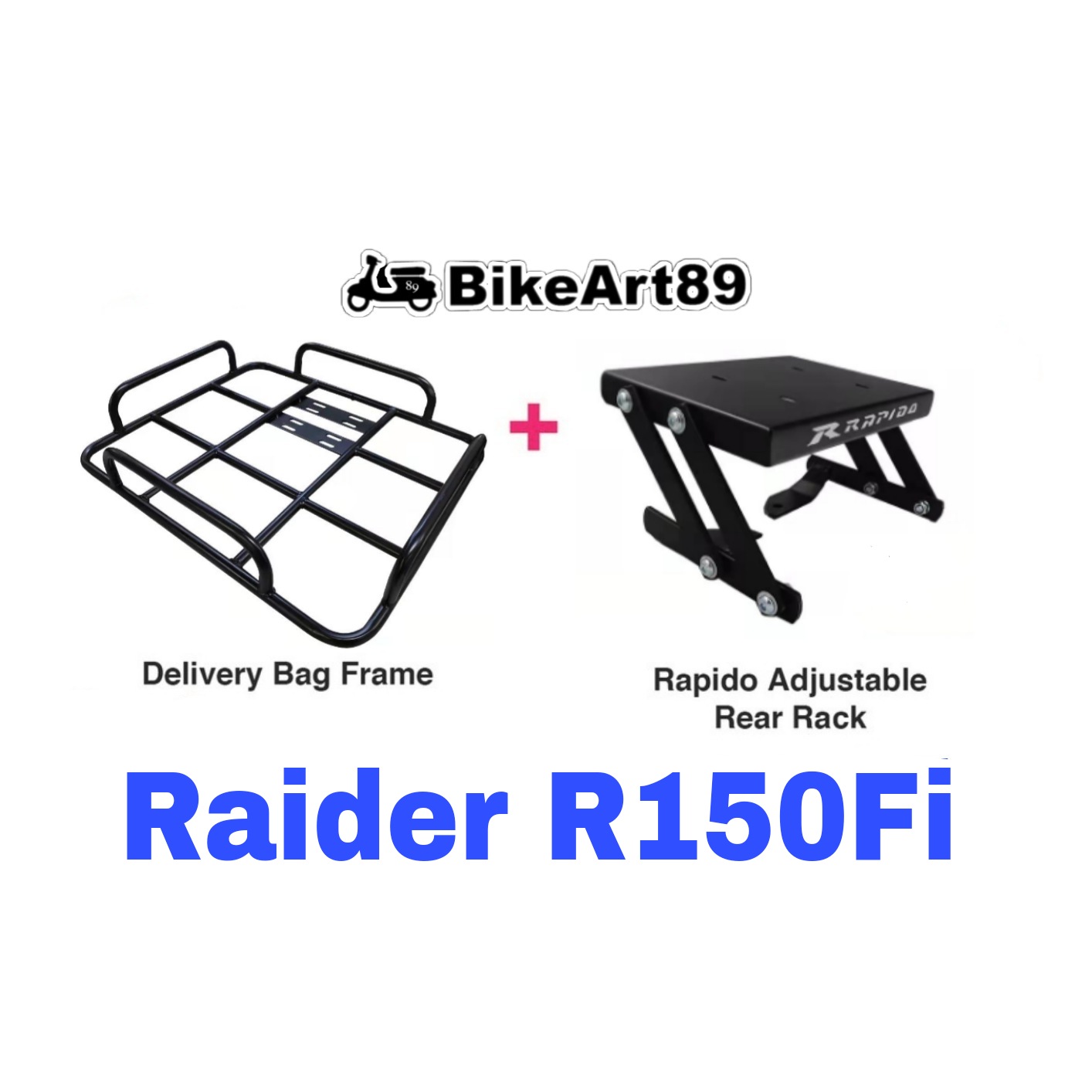 Rapido Tapak Monorack Suzuki Raider R150Fi Food Delivery Bag Bracket ...