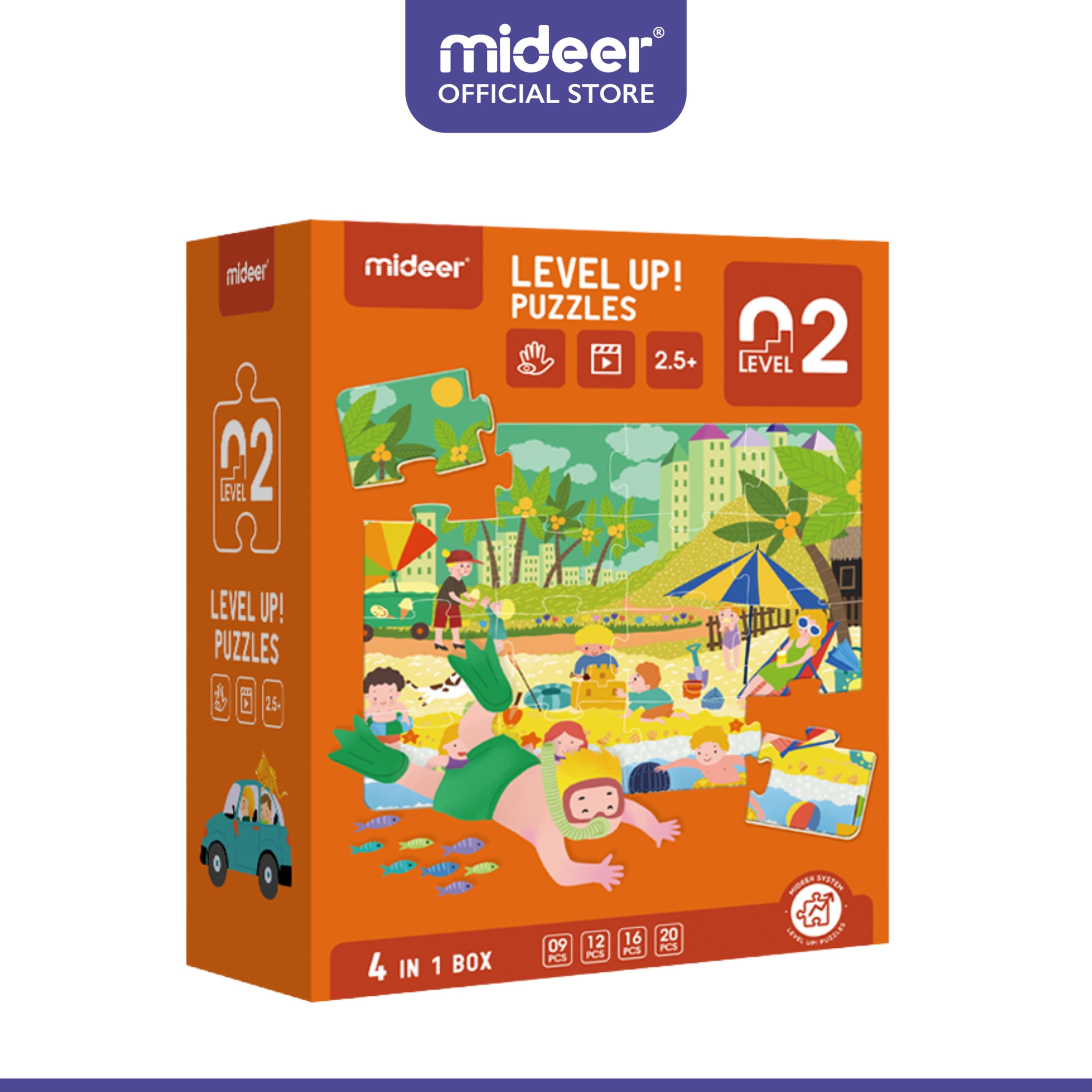 Mideer Level Up Puzzle - Level 2 | 2.5Y and Up (updated Packaging ...