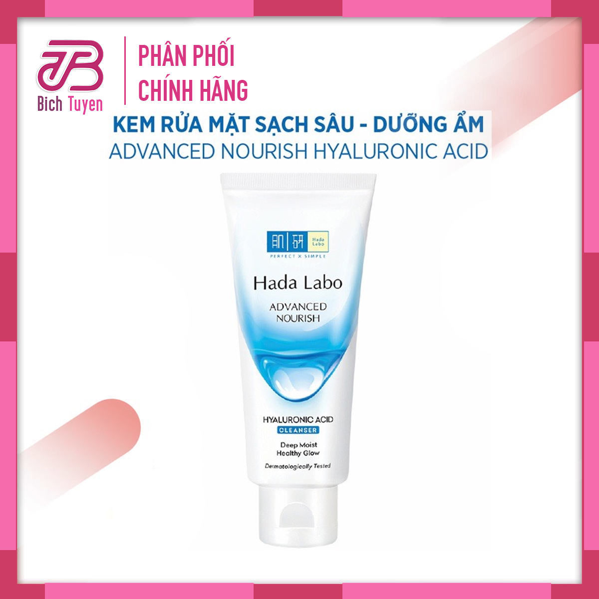 Sữa Rửa Mặt HADA LABO Advanced Nourish Hyaluron Cleanser - Date Mới ...