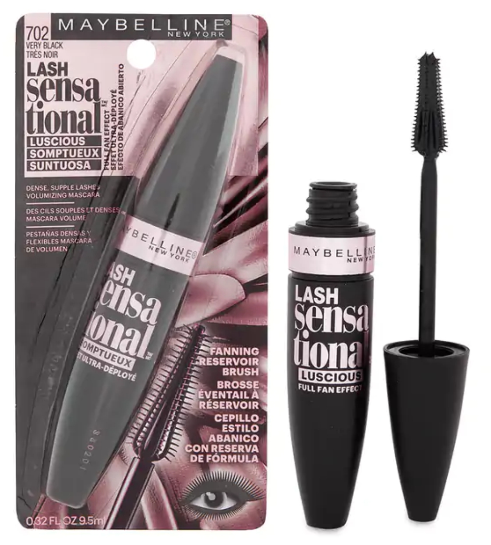Made in USA Maybelline Lash Sensational Luscious Washable Mascara ...