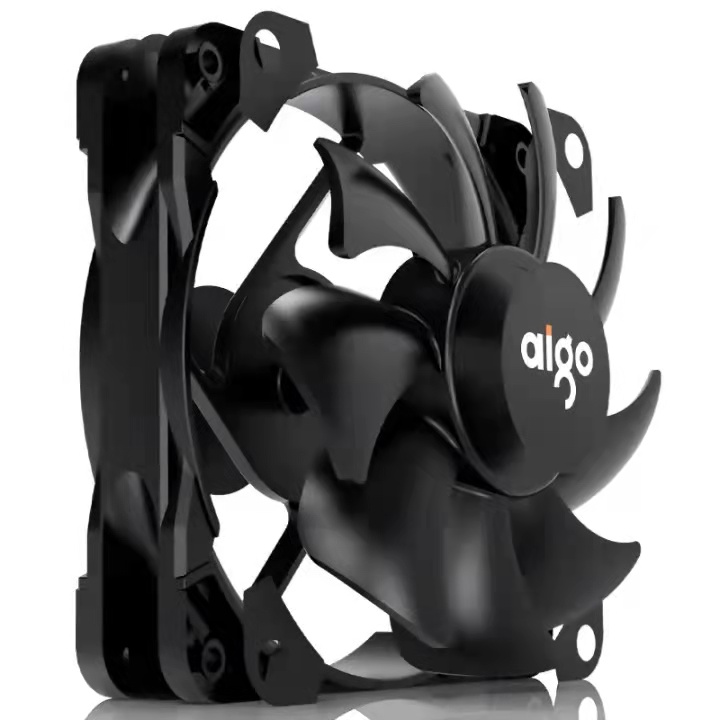 Aigo Fan Case 120mm T3 Cooling Fans PWM 4PIN Quiet Computer Case Fan ...