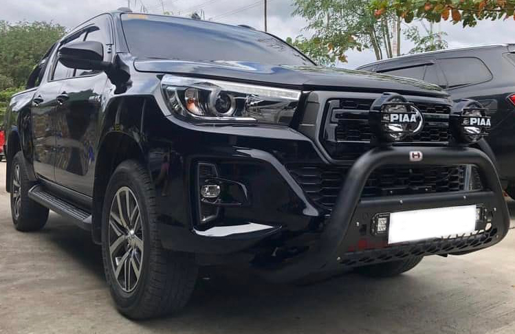 HAMER Storm Series Bull Bar Hard Front Bumper Protection Nudge Bar with ...