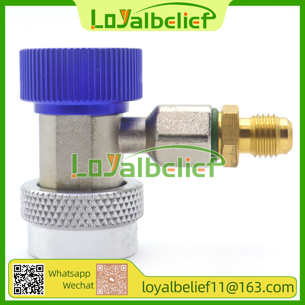 Auto R134A Car Quick Coupler Connector Adapter HL Manifold Connector ...