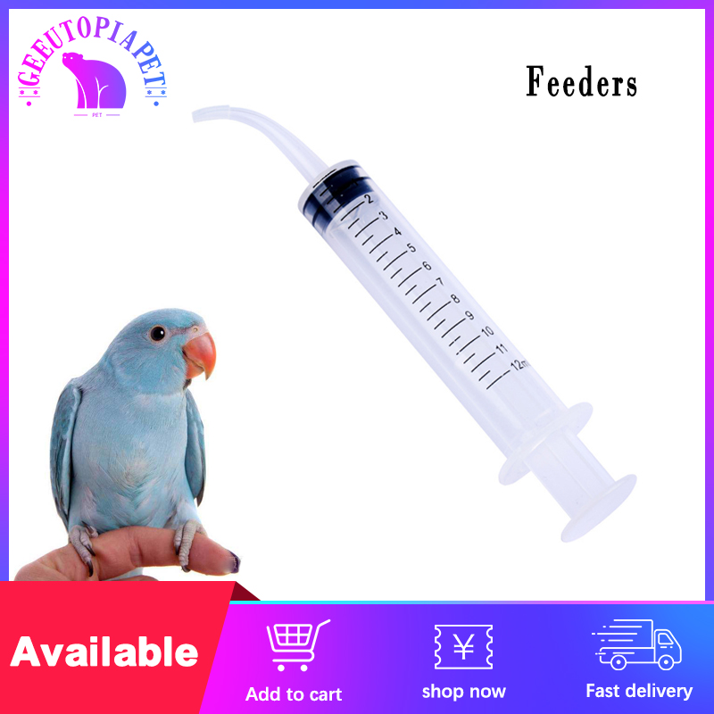 12cc Bird feeder Parrot feeder Baby bird chicks feeder Breastfeeding ...