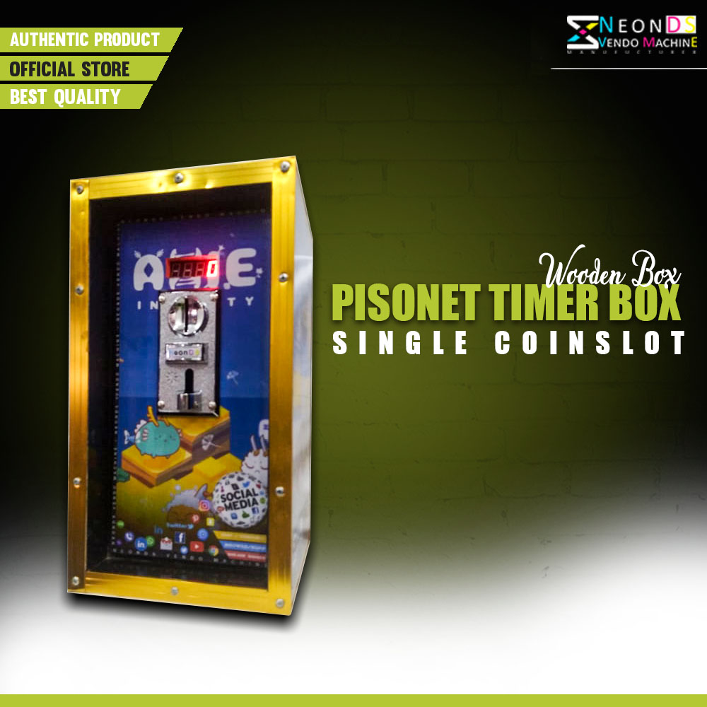 Neonds Complete PisoNet Universal Coinslot Box | Single box | Dual Box ...
