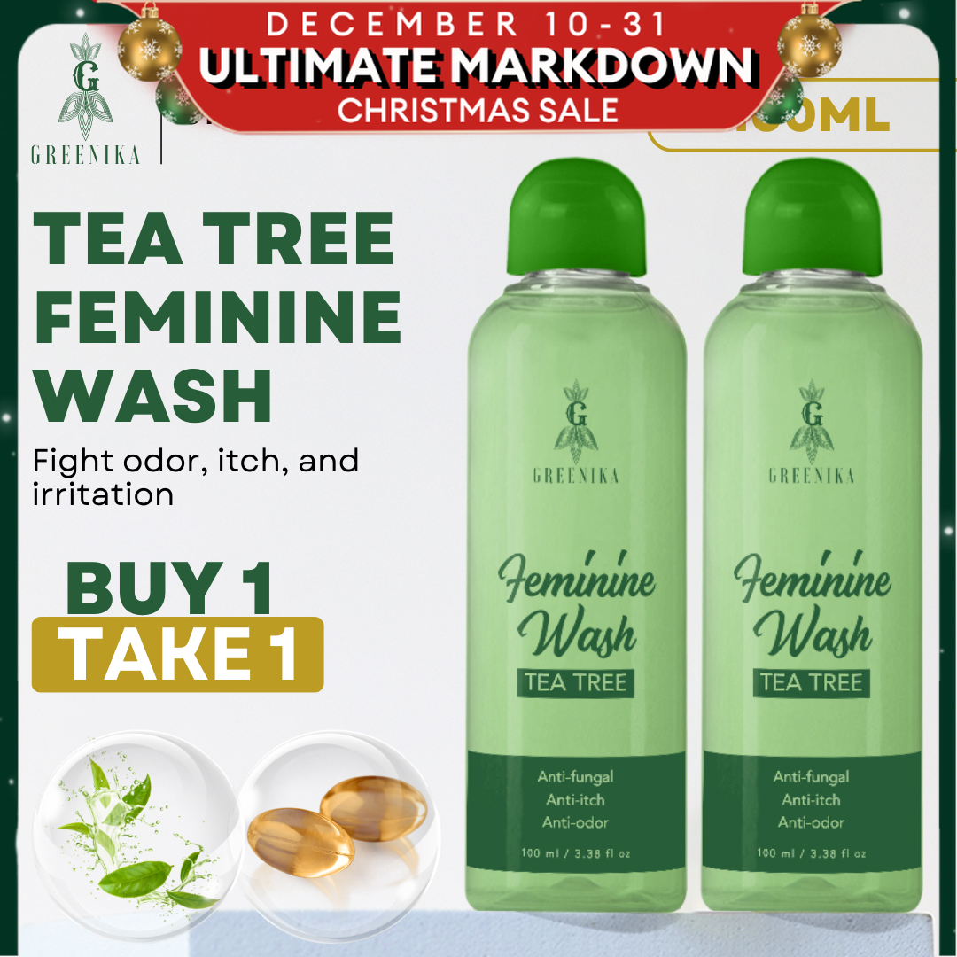 FEMININE WASH ANTIBACTERIAL Greenika Tea Tree Intimate Wash Anti Itch ...