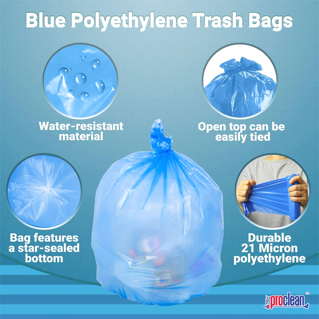 Proclean Garbage Bag (5-12Liters) GB-2258 Use for Hospital Waste ...