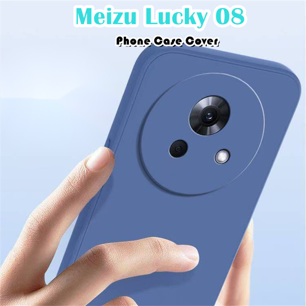 Original For Meizu Lucky 08 Cover Silicone Full Case Classic Simple ...