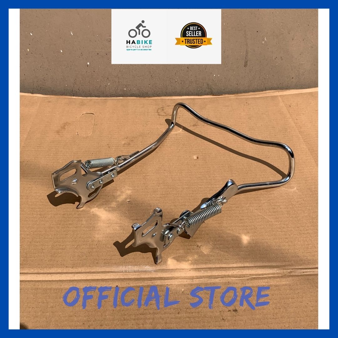 Standar double tengah atau standar sepeda mini ukuran 24 besi | Lazada ...