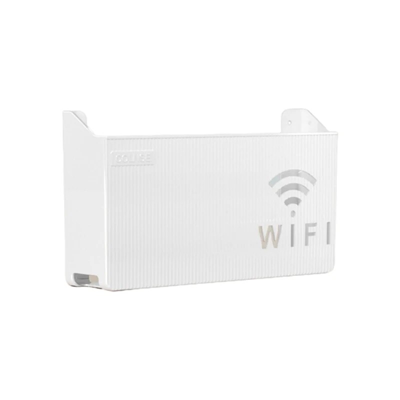 CoRui Wireless Wifi Router Shelf Storage Box Wall Hanging ABS Plastic ...