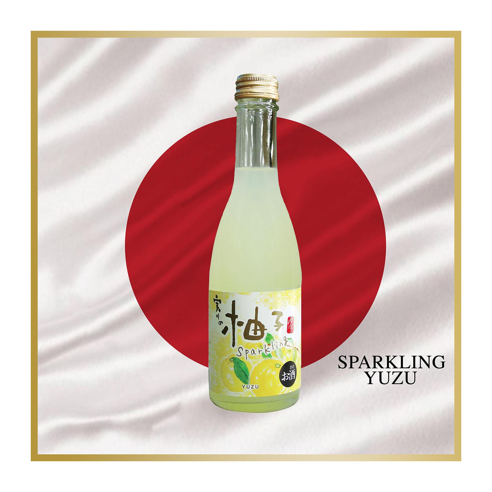 KIKUSUI Yuzu Japanese Sparkling Liqueur 250ML - By Letat-Wine And Sakes ...