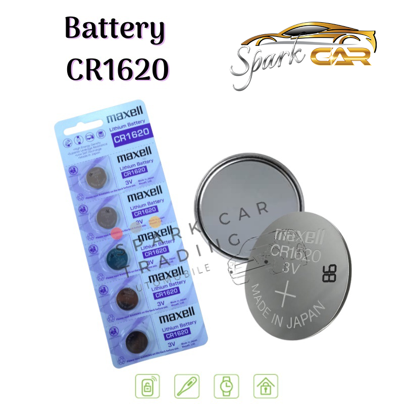 MAXELL Lithium Battery CR1620 (3V) | Lazada