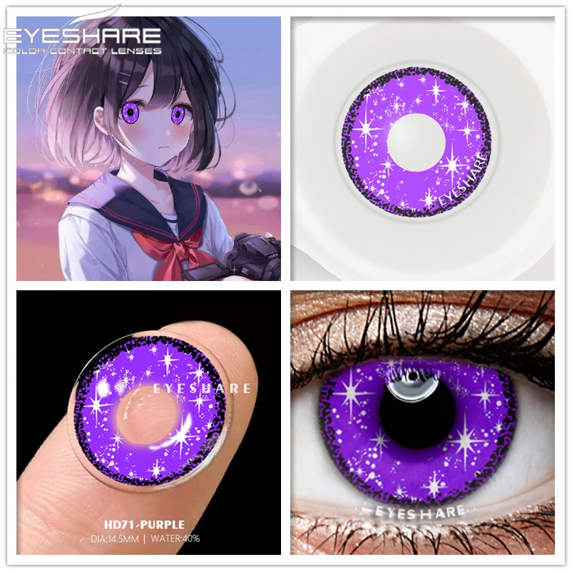 Soflen Model Terbaru 2022 Softlens 14.5mm Cosplay Softlens Anime ...